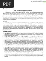 Overview of the Group Areas Act 1950 | PDF | Black People | Apartheid