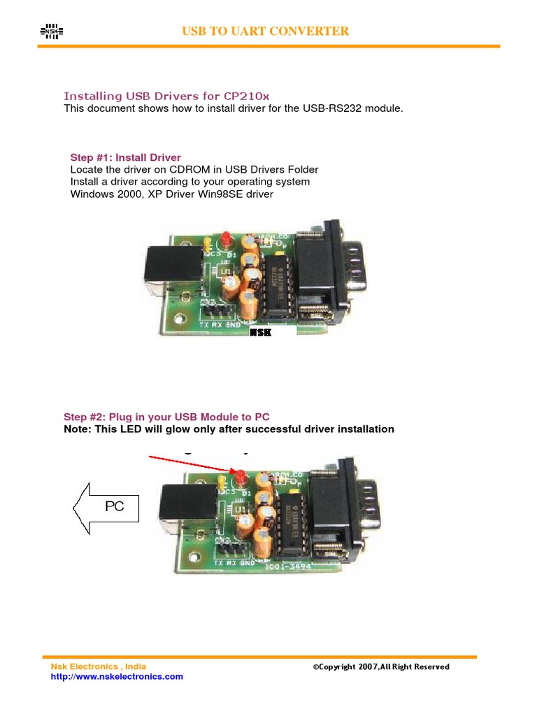 Usb To Uart PDF | PDF | Business | Computers