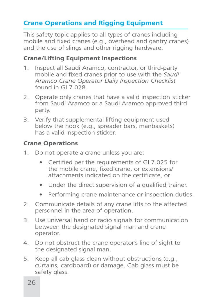 Crane Safety | PDF | Crane (Machine) | Elevator