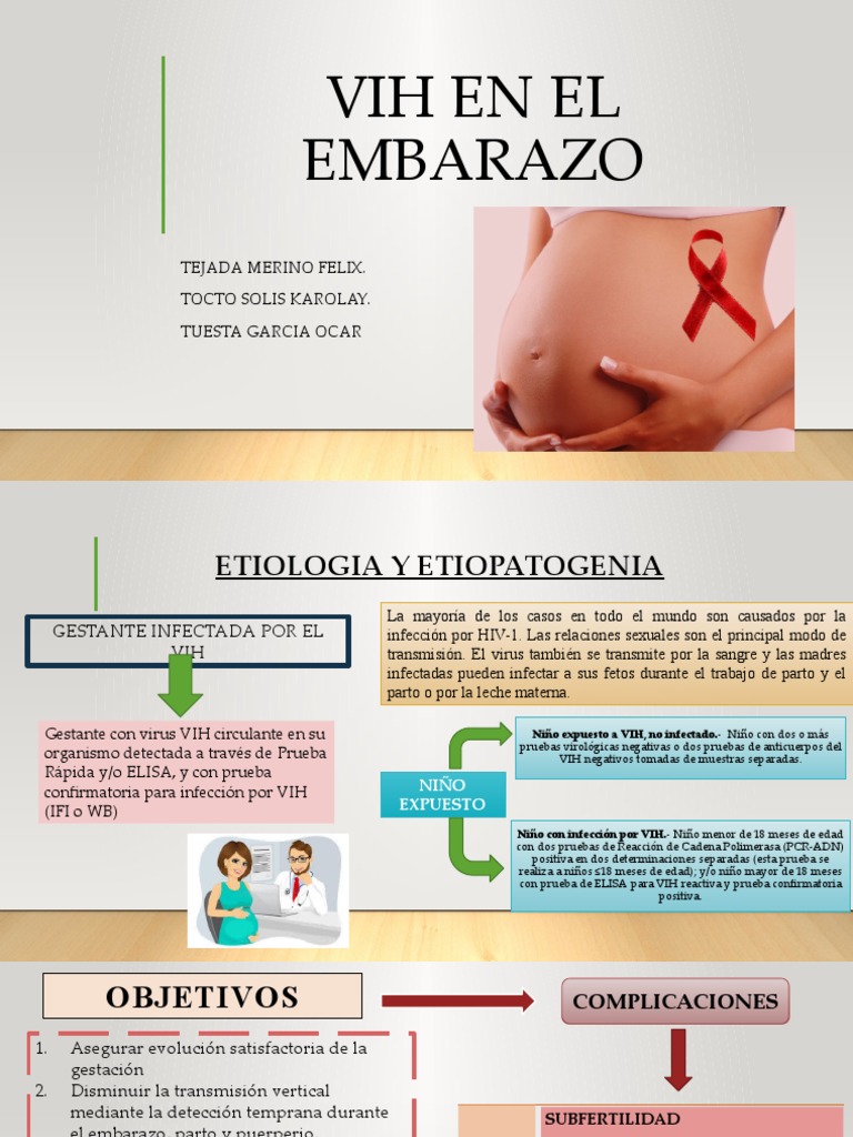 Vih en El Embarazo | PDF | VIH | El embarazo