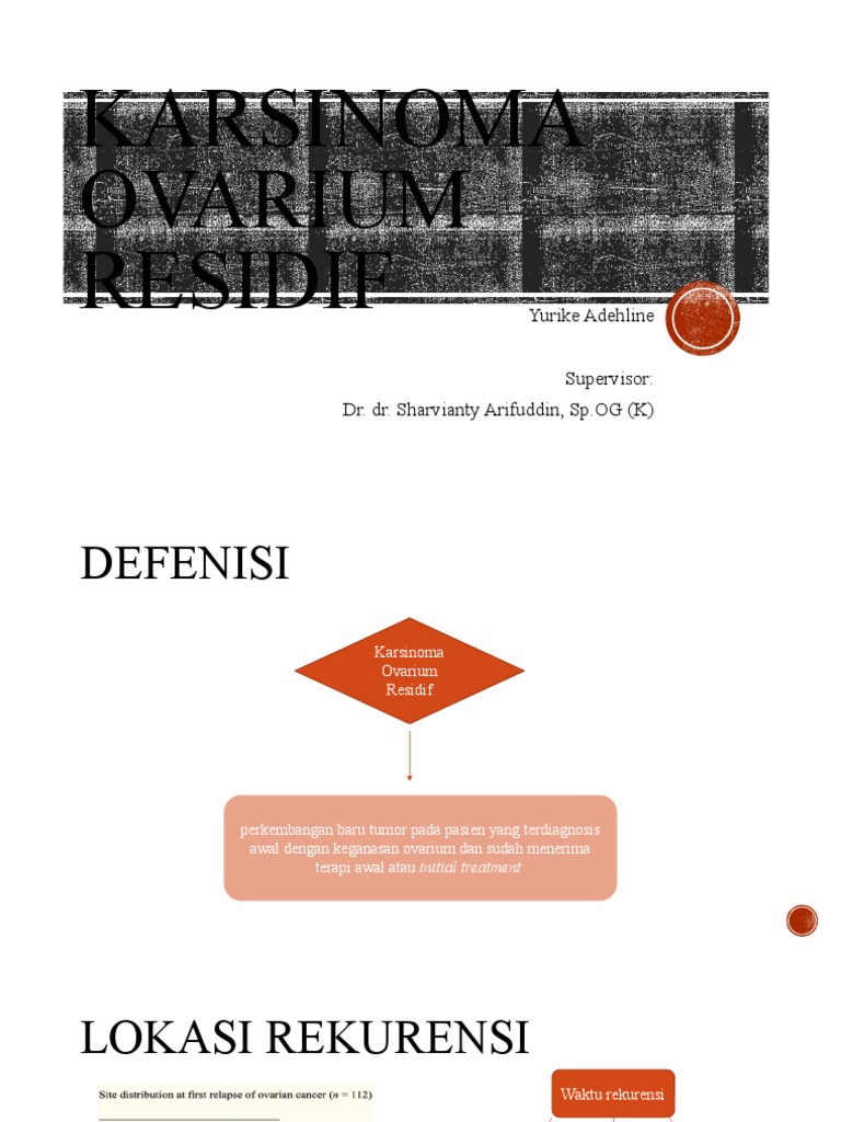 Ca Ovarium Residif | PDF