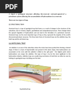 Understanding Petroleum Traps | PDF | Petroleum Reservoir | Fault (Geology)