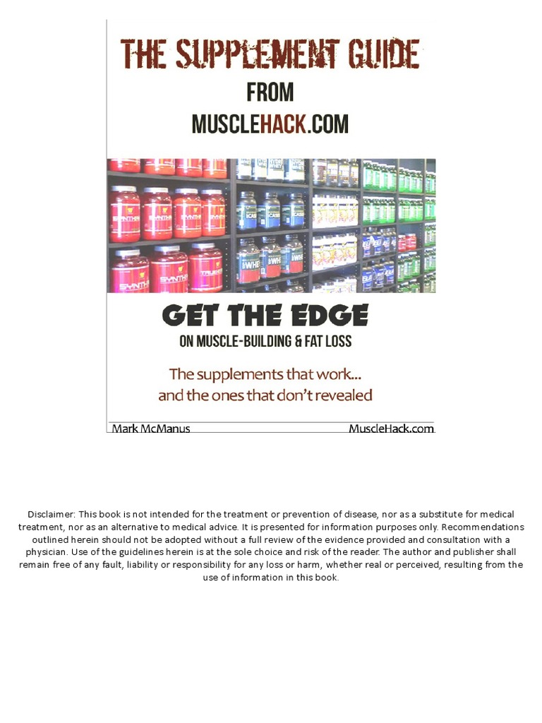 MuscleHack Supplement Guide PDF | PDF | Dietary Supplements | Caffeine