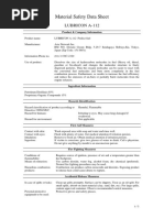 MSDS HW 443 R | PDF | Safety | Occupational Safety And Health