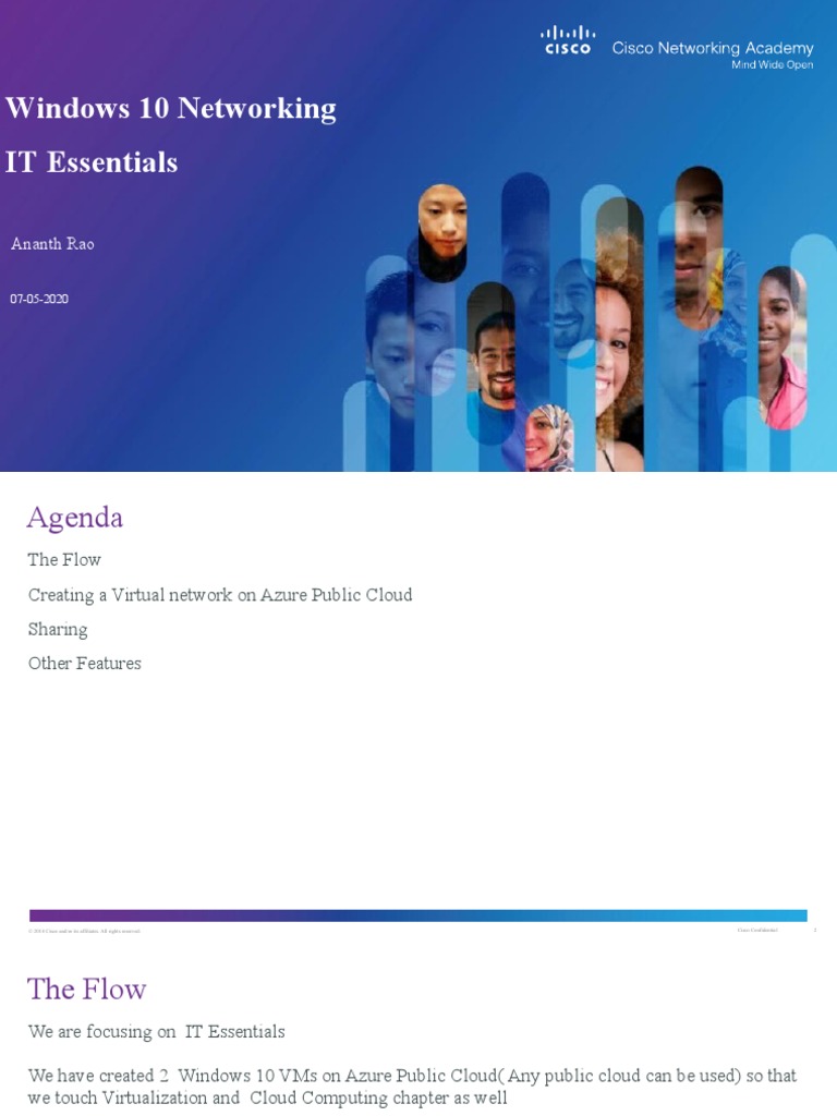 Windows 10 Networking in IT Essentials