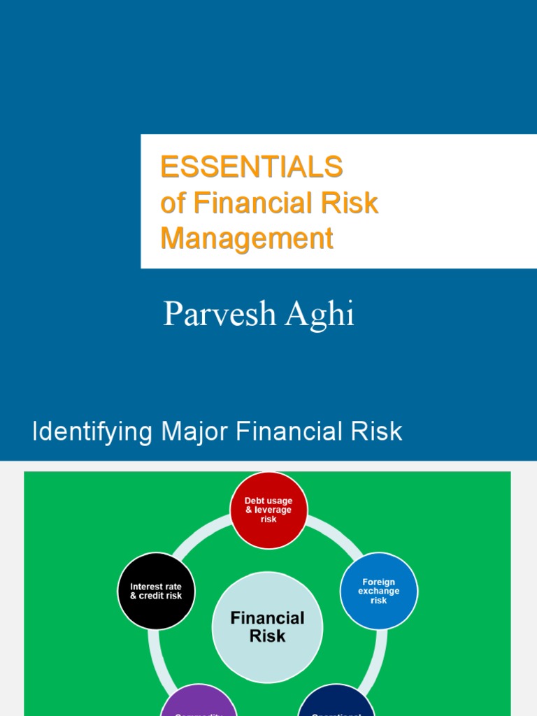 Financial Risk Management | PDF | Leverage (Finance) | Financial Risk