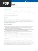 Masterglenium 7620: Full-Range Water-Reducing Admixture | PDF ...