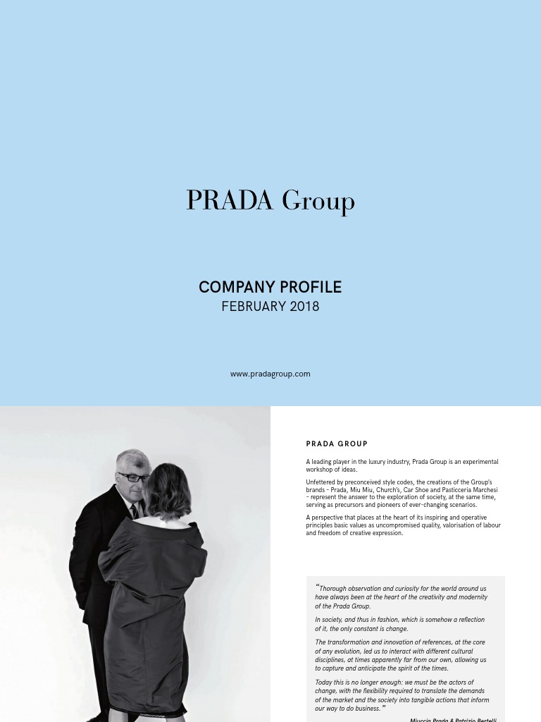 Prada Group: Brands and Mission Overview | PDF | Retail | Brand