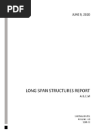 Long Span Structures | PDF | Truss | Architectural Design
