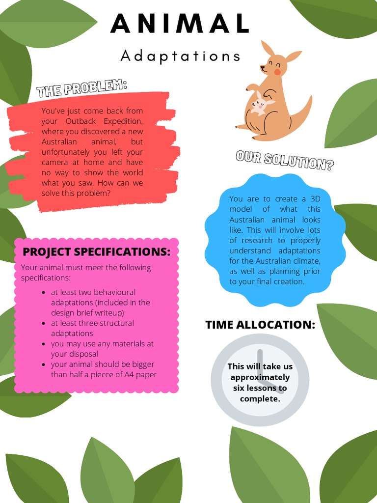 Adaptations: The Problem: The Problem | PDF | Adaptation | Design