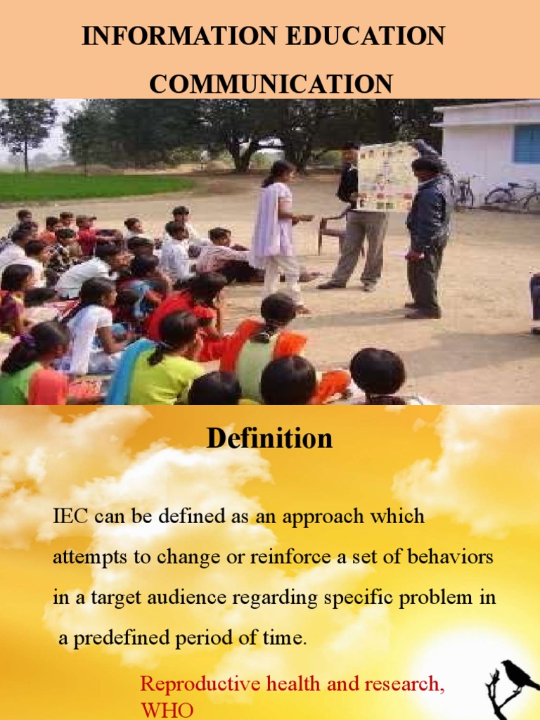 Information Education Communication | PDF | Health Education ...