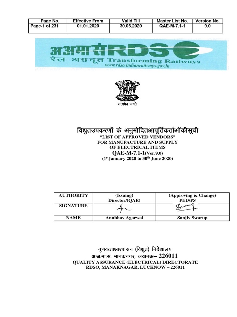 Electrical Vendor Directory Jan 2020 To Jun 2020 | PDF | Relay ...
