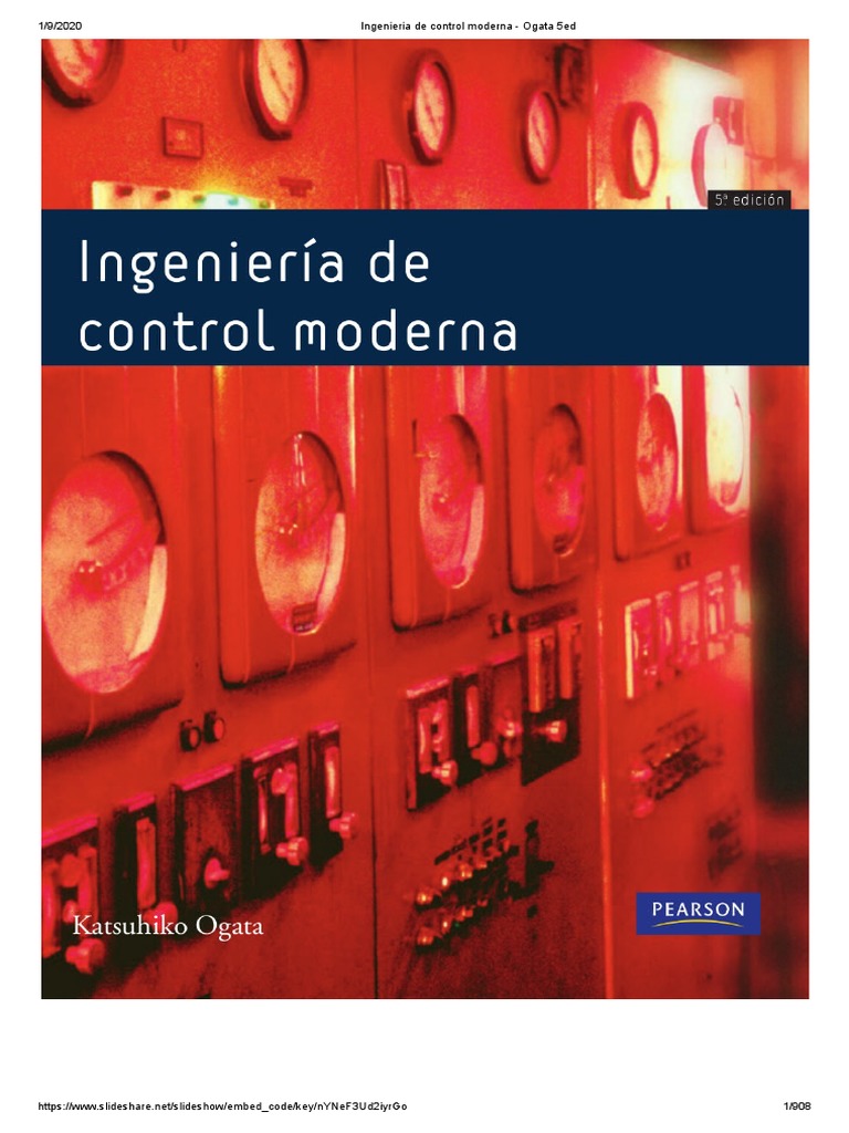 Ingeniería de Control Moderna - Ogata - 5ta Edición PDF | PDF