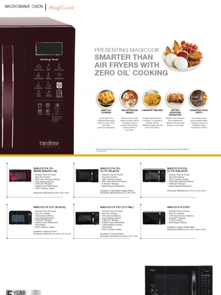 Smarter Than Air Fryers With Zero Oil Cooking: Presenting Magicook ...