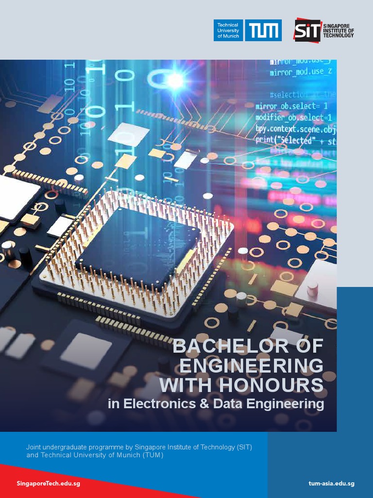 SIT TUM EDE Brochure Low Res PDF | PDF | Electronics | Science