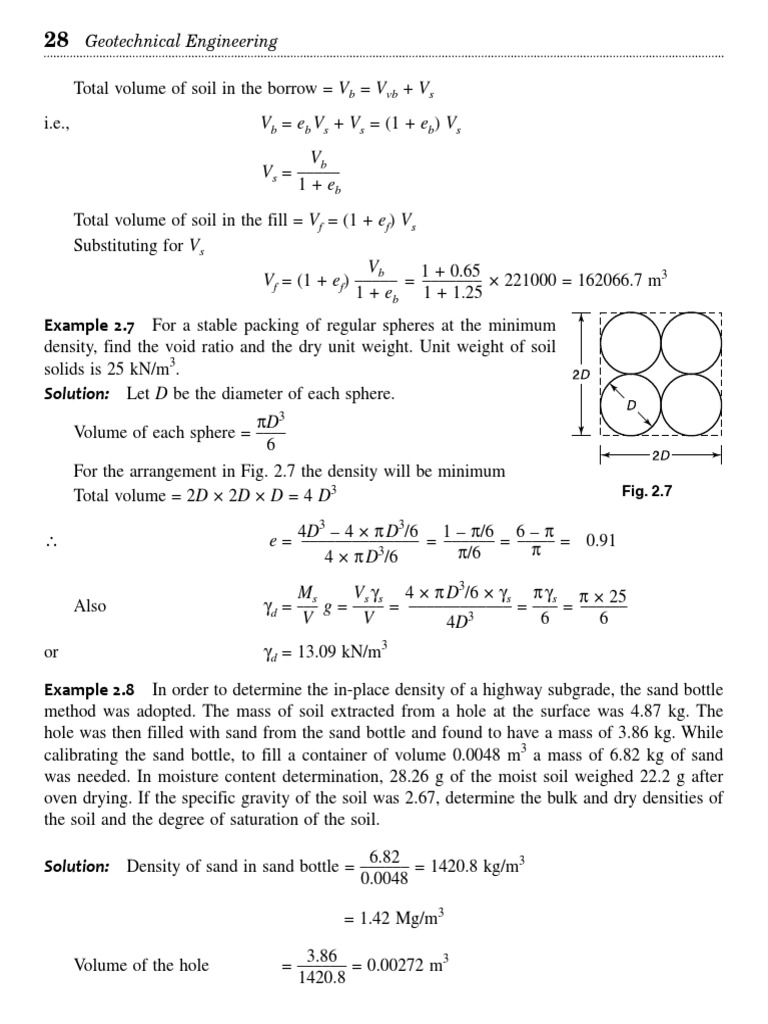 Basic Soil Mechanics 07 | PDF | Density | Soil Mechanics