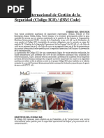 Codigos IGS y IDS. Capitulos III y IX SOLAS | PDF
