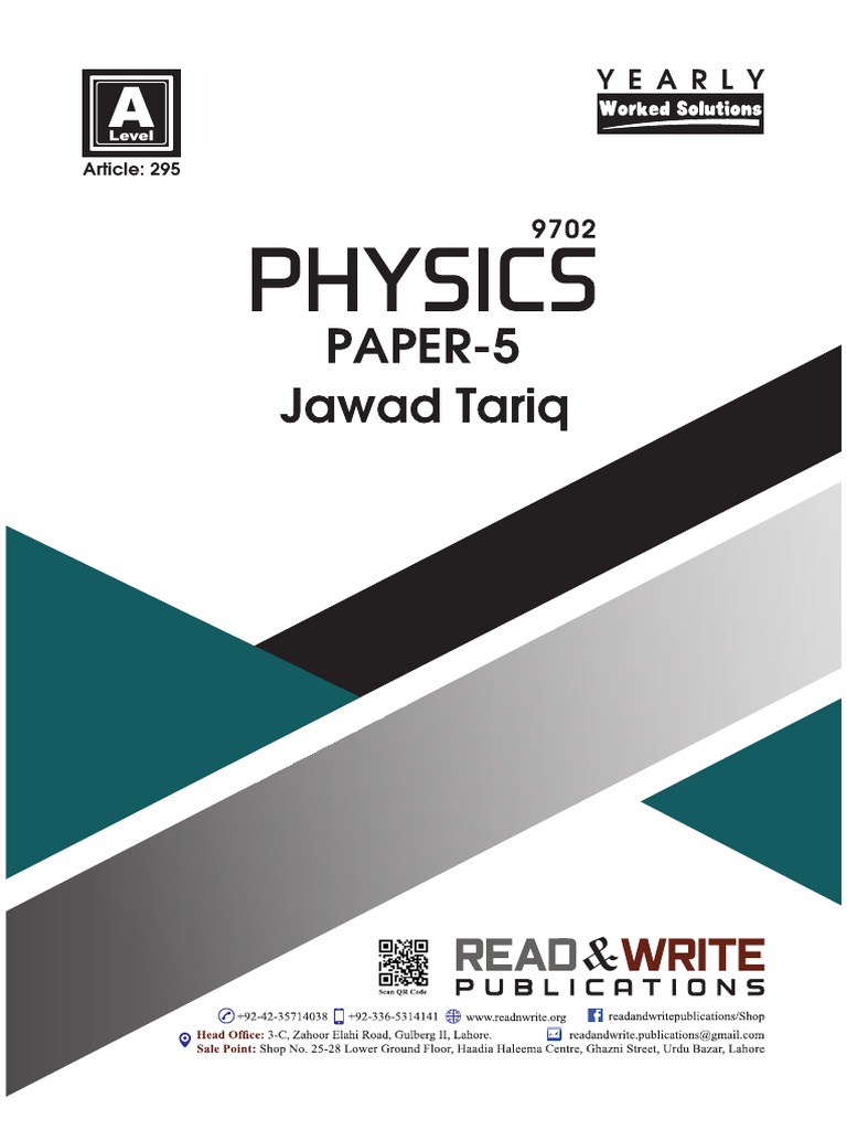Physics A Level Compiled p-5 by Jawad Tariq PDF | PDF | Statistics Of Education | Vocational ...