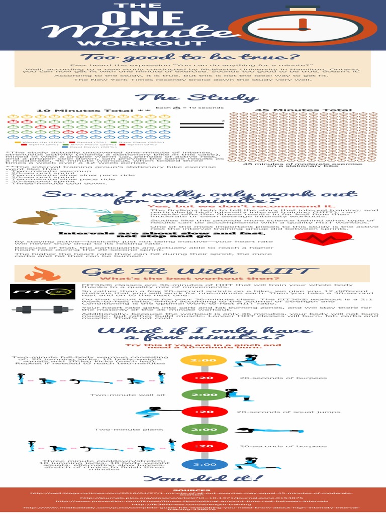 The One Minute Workout PDF | PDF