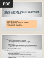 Nature and Characteristics of Local Government | PDF | Local Government ...