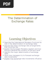 Exchange Rate Determination Overview | PDF