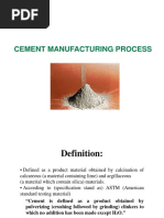 Wet Process Cement Manufacturing Guide | PDF | Cement | Combustion