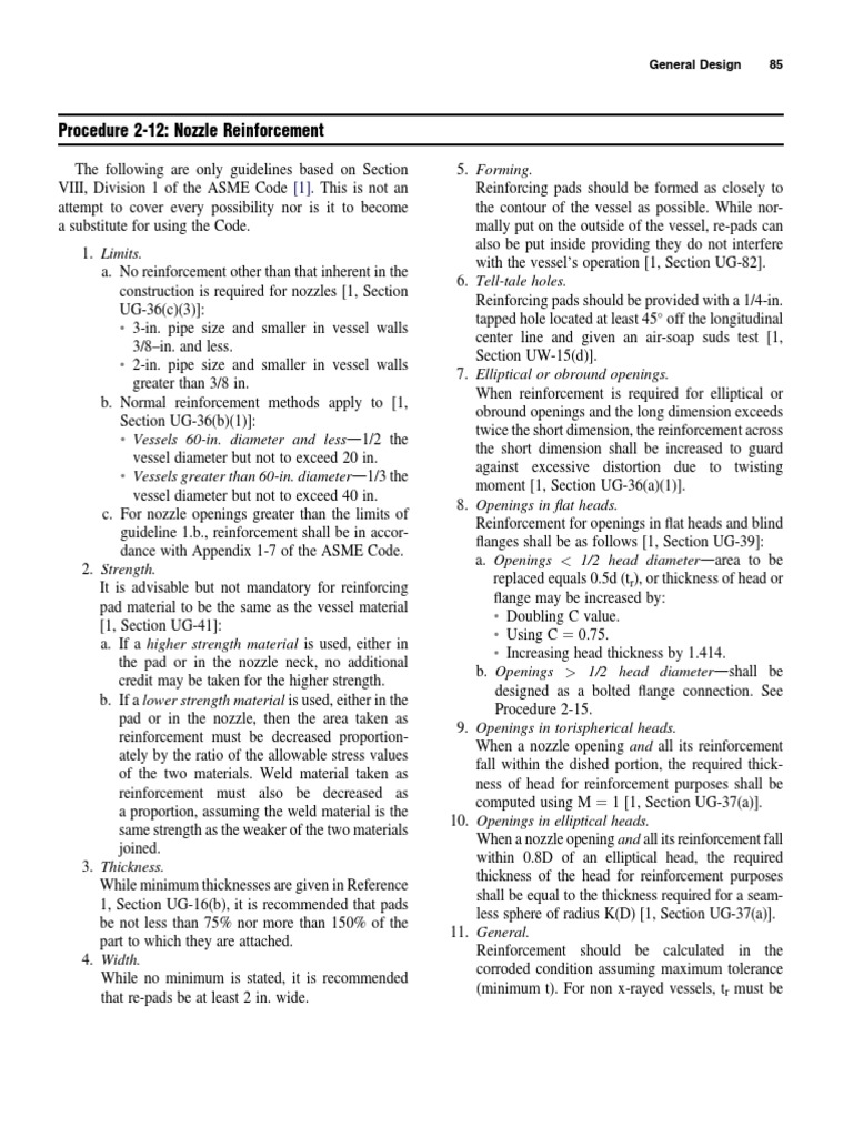 Nozzle Repad PDF | PDF | Building Engineering | Applied And ...