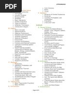Cet Reviewer Checklist | PDF | Numbers | Electron Configuration