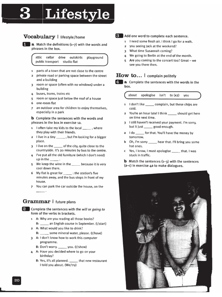 Total English Intermediate - Unit 3 - Workbook | PDF