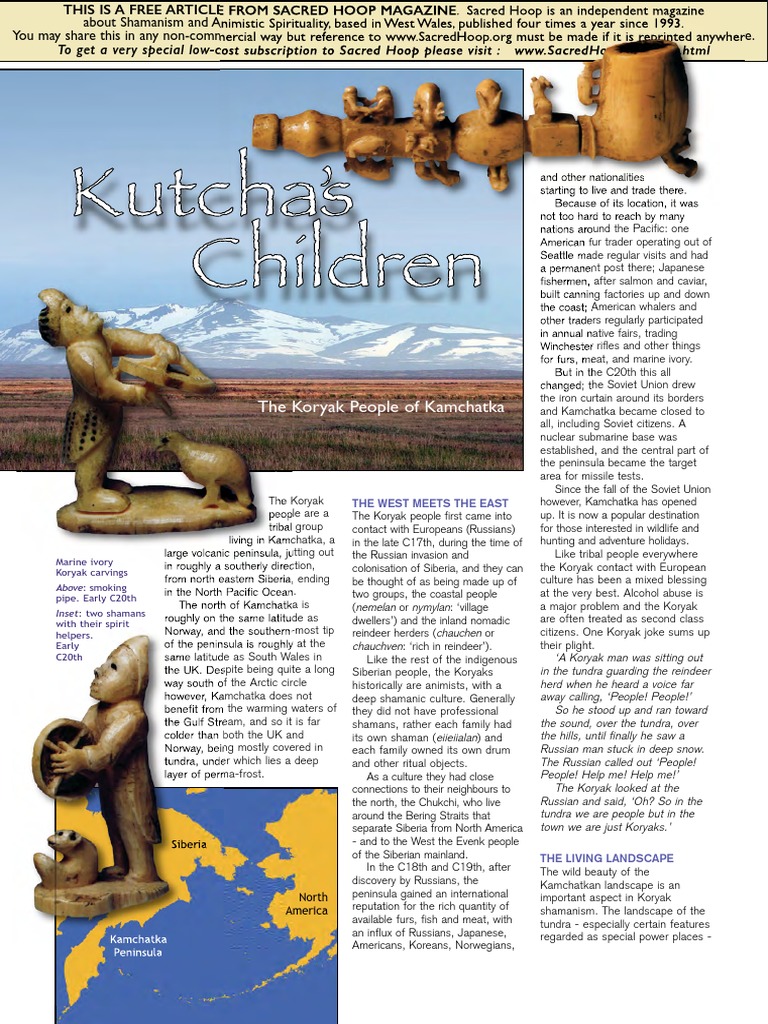 Kutcha's Children: The Koryak People of Kamchatka | PDF | Siberia ...