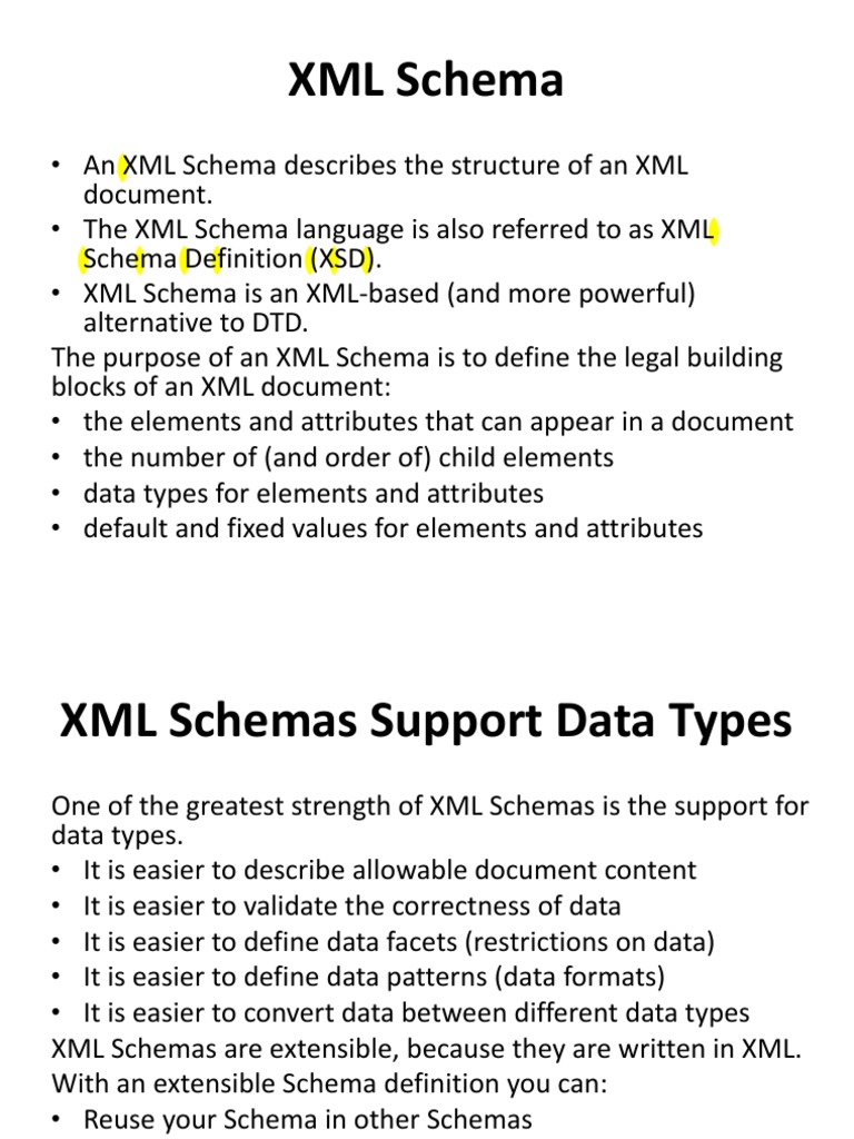 4 Schemaa | PDF | Xml Schema | Xml