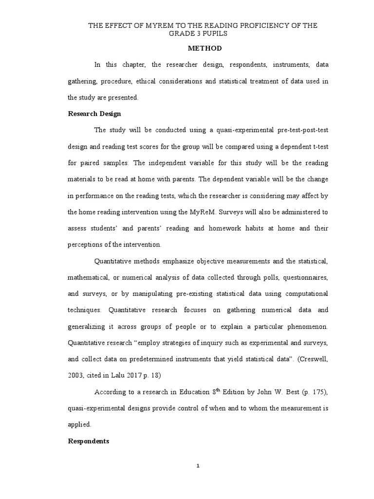 Sample Experimental Study Proposal | PDF | Survey Methodology | Statistics