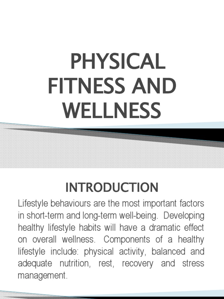 Ppt. For Physical Wellness | PDF | Cardiovascular Diseases | Weight ...