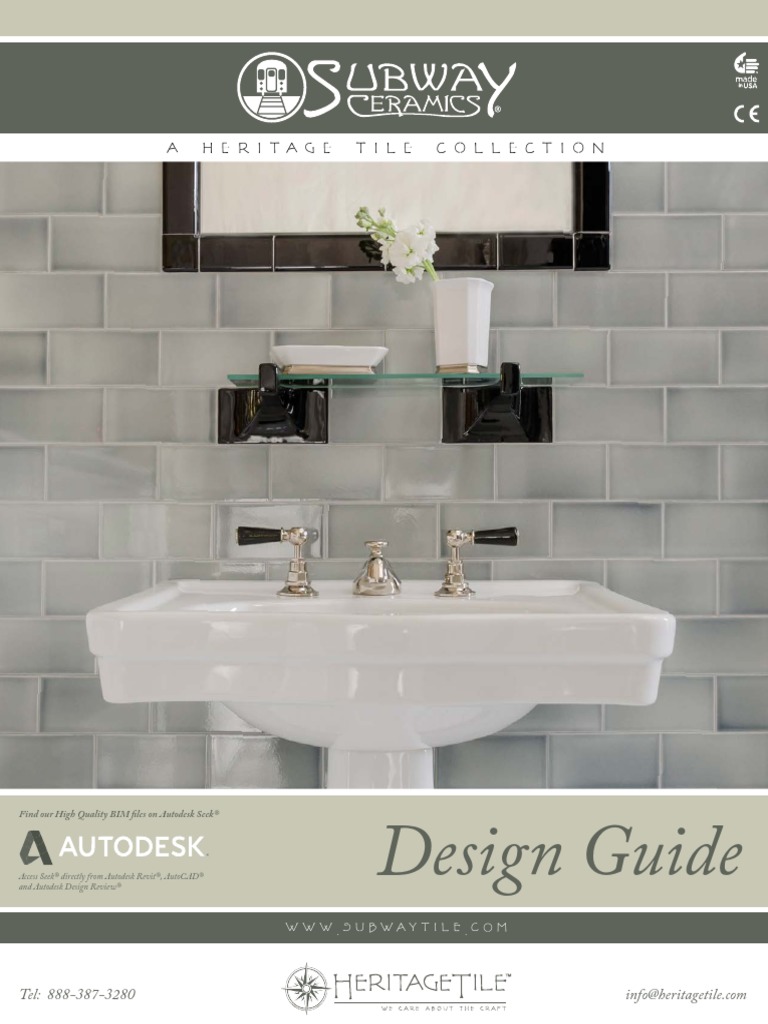 Design Guide: A Heritage Tile Collection | PDF | Tile | Mosaic