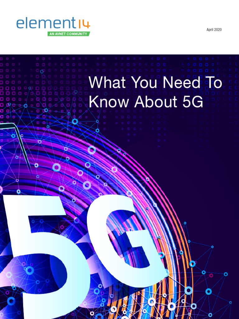 What You Need To Know About 5G: April 2020 | PDF | Channel Access ...