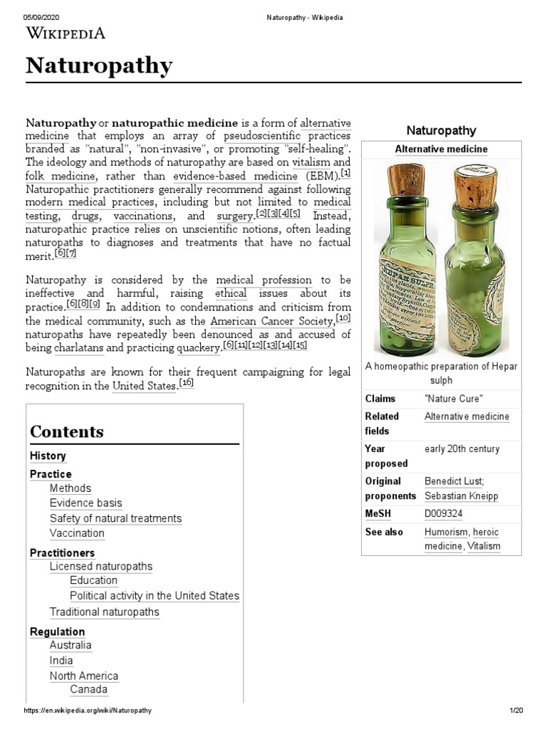 Naturopathy: Naturopathy or Naturopathic Medicine Is A Form of ...
