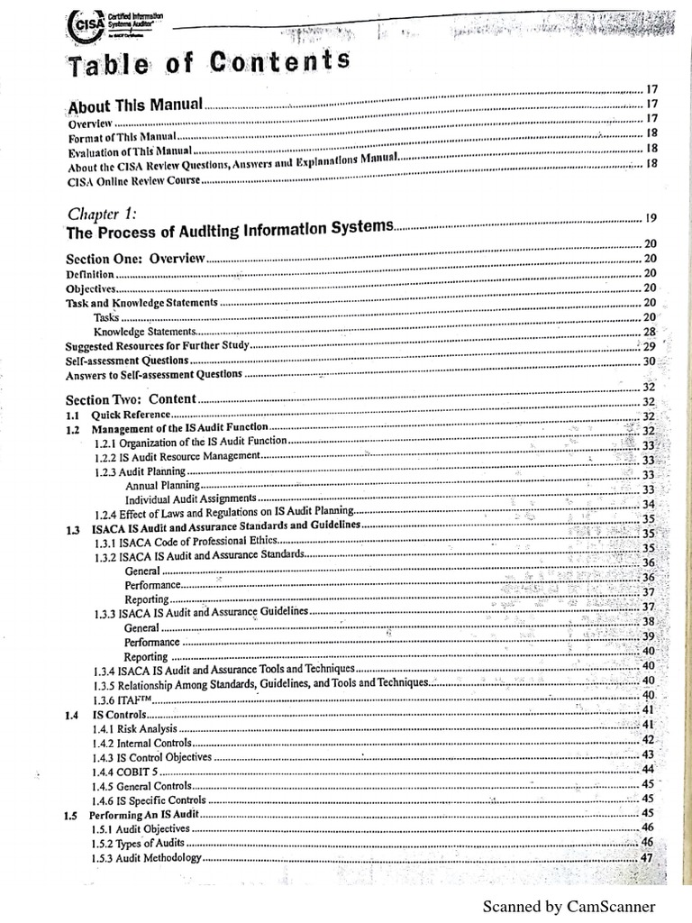 Cisa Syllabus | PDF