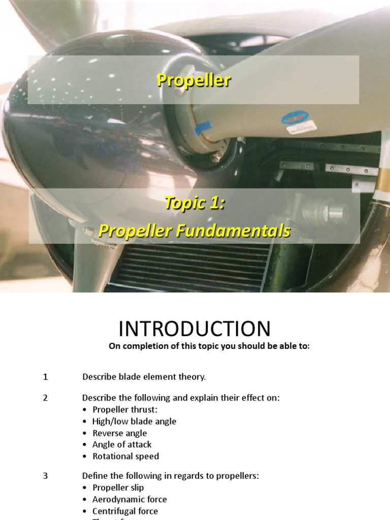 M17 Helicopter Propeller Basics | PDF | Propeller | Thrust