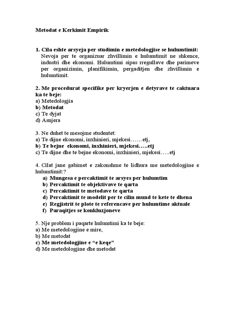 Metodat E Kerkimit Empirik Pdf
