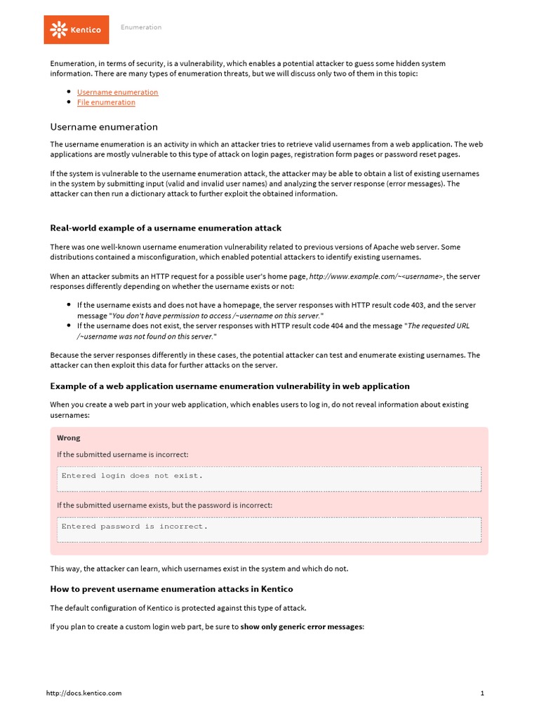 Username Enumeration: Real-World Example of A Username Enumeration ...