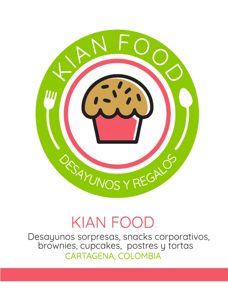 Brochure Kian Food PDF | PDF | Postres | Alimentos