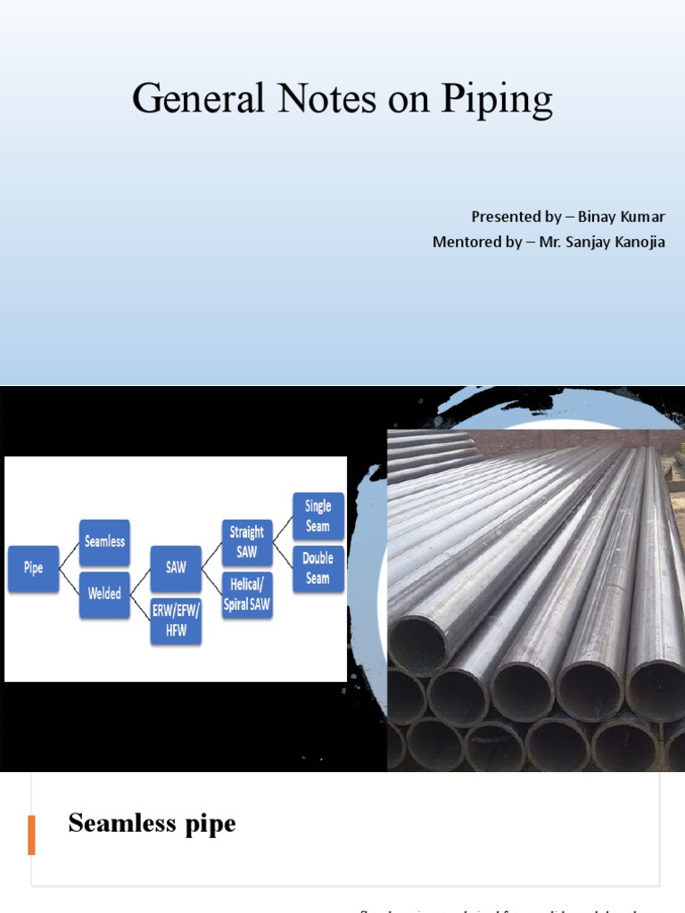 General Notes On Piping 2.1 | PDF | Valve | Pipe (Fluid Conveyance)