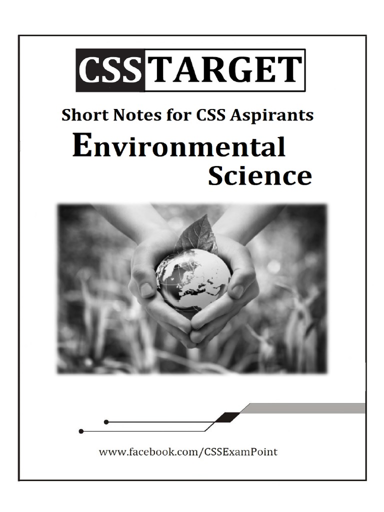 Environmental Science Notes For CSS Aspirants | PDF | Atmosphere Of ...