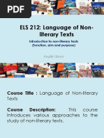 Module 2 - The Non-Literary Text | PDF | Newspapers | Essays