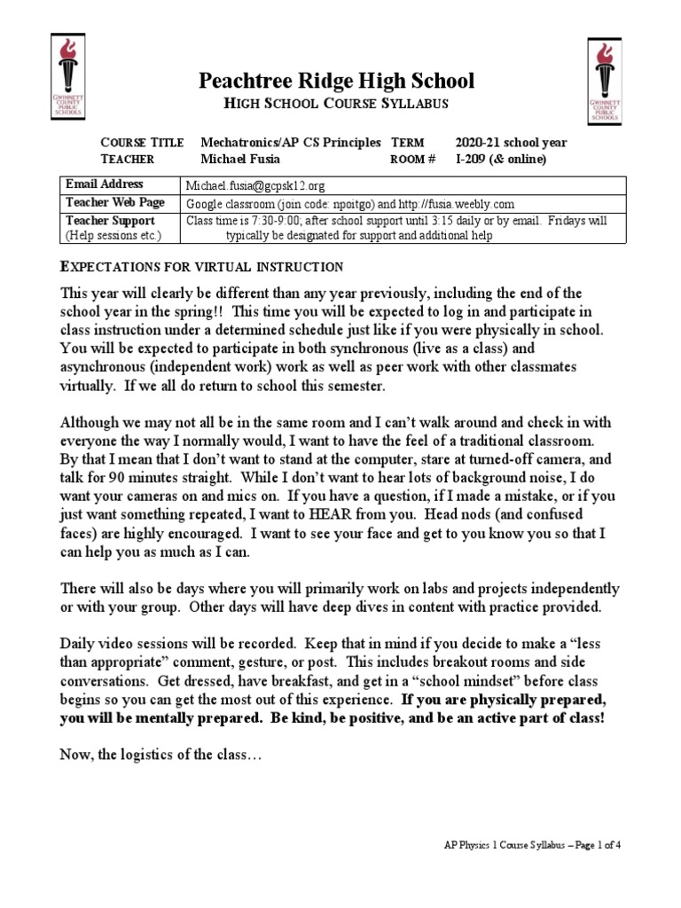 Syllabus 2020-21 Mechatronics | PDF | Electric Motor | Electrical ...