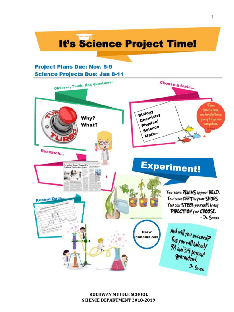 Science Project Guide 2019 | PDF | Experiment | Science