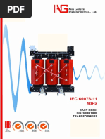 LS Cast Resin Transformers: Technical Performance | PDF | Transformer ...