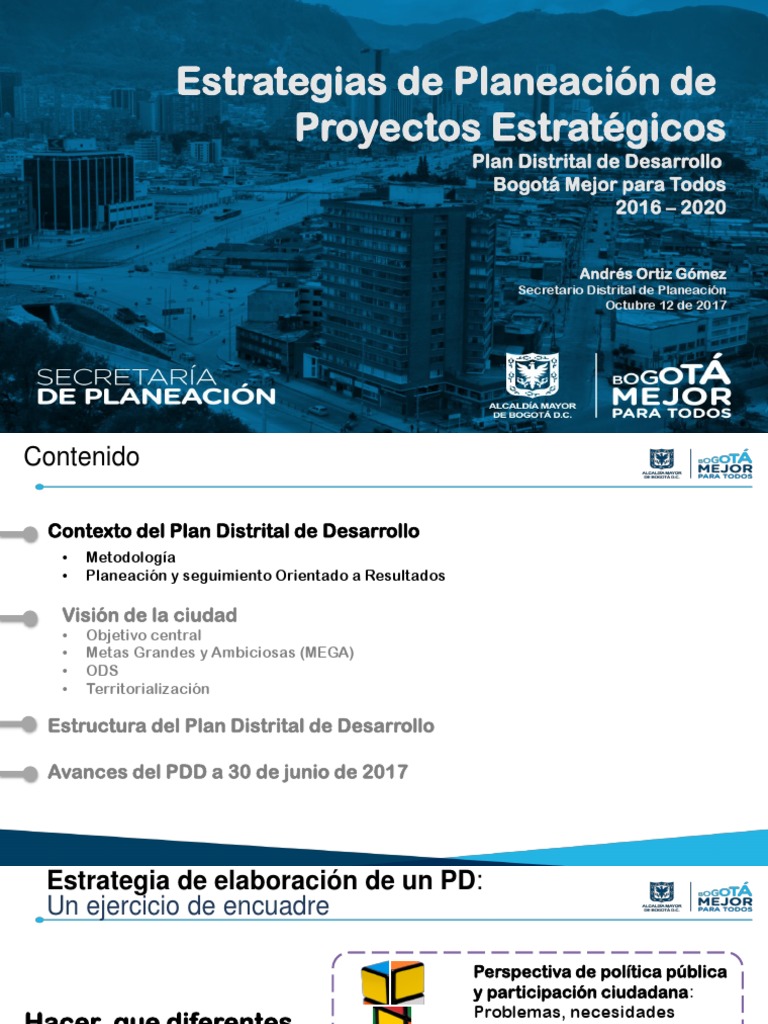 Estrategias de Planeación de Proyectos Estratégicos PDF | PDF ...