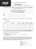 DCAS Exam Schedule 2025 Overview | PDF | Inspector