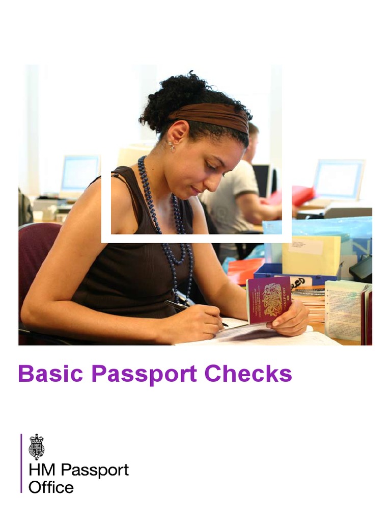 Basic Passport Checks 1988 - 2019 02.20 | PDF | Passport | Holography